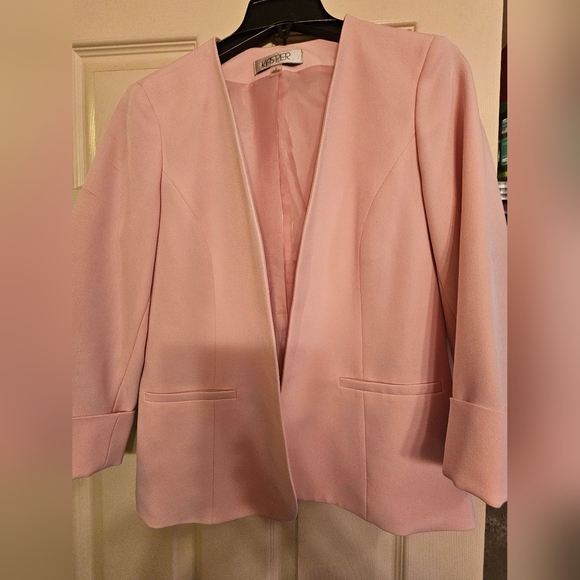 Kasper | Jackets & Coats | Good Condition Light Pink Kasper Womens ...